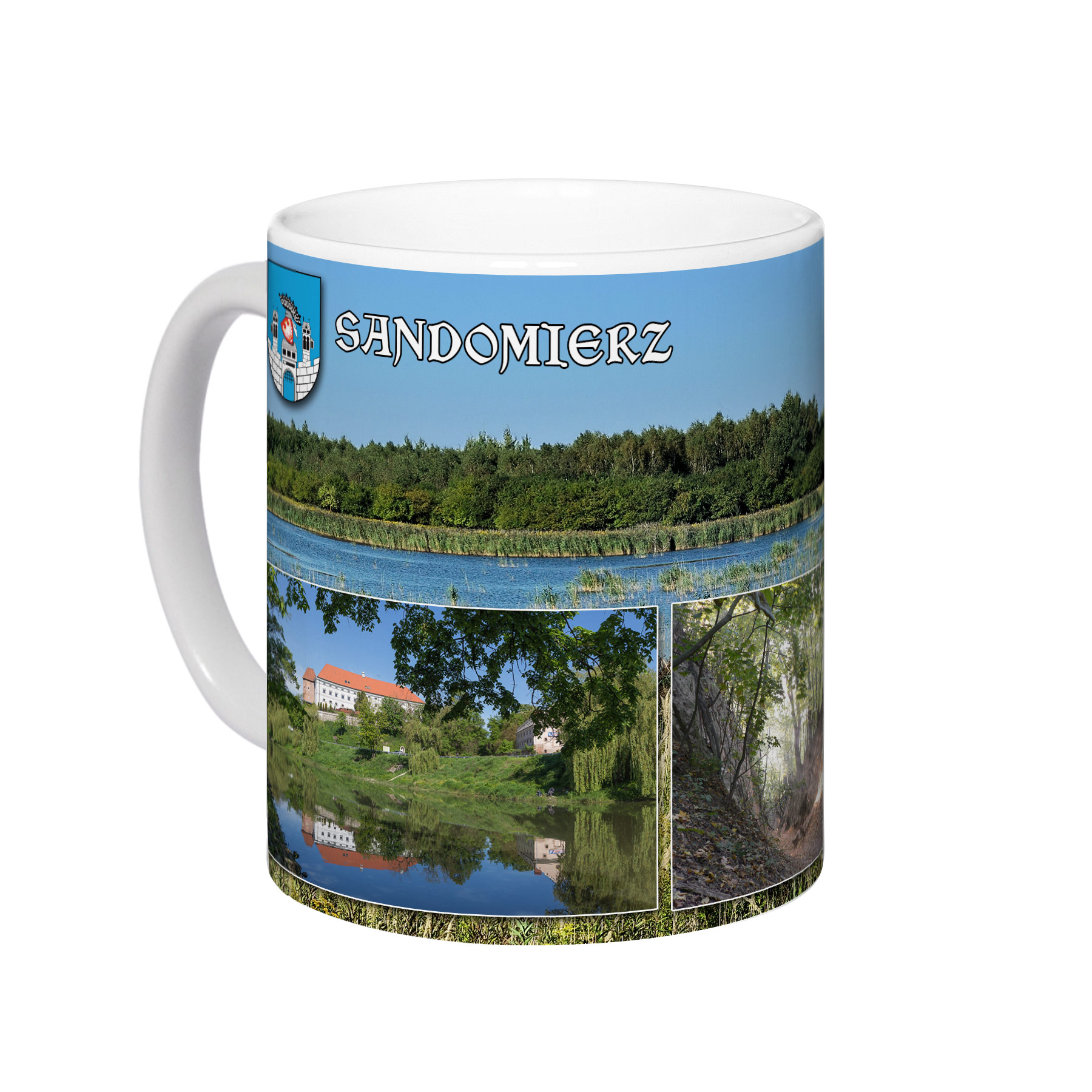 Pamiątki z Polski :: Sandomierz :: Kubki :: Kubek Puszcza Sandomierska